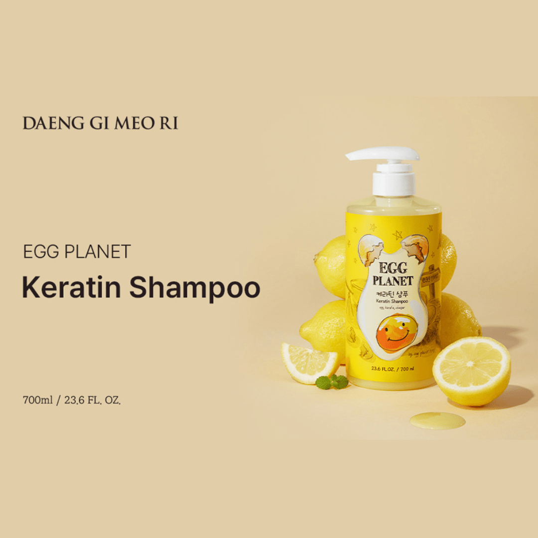 DAENG GI MEO Ri Sampon cu Keratina EGG PLANET Keratin Shampoo, 700 ml ...