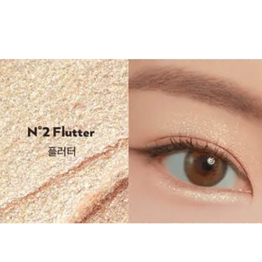 Glitter tip stick pentru pleoape 2 Flutter de Unleashia – WowSkin Romania